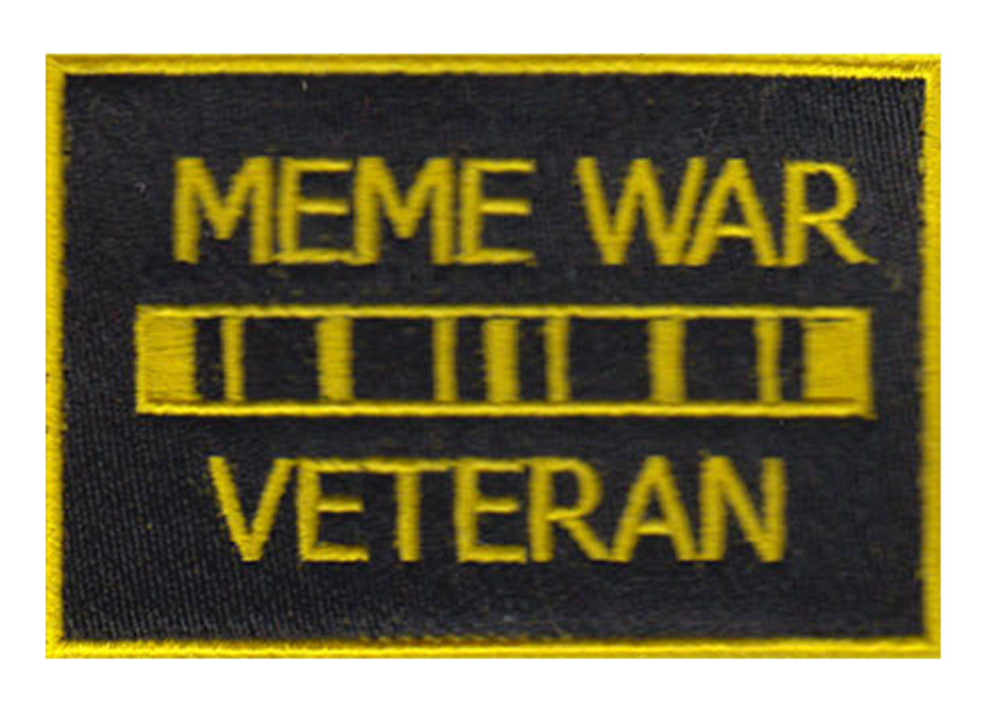 Meme War Veteran Embroidered Velcro Patch – 2A.com.co